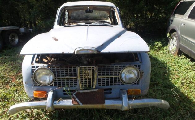Barn Finds on Twitter: "Rallying On the Roof: 1968 Saab 96 -> https://barnfinds.com/rallying-on ...