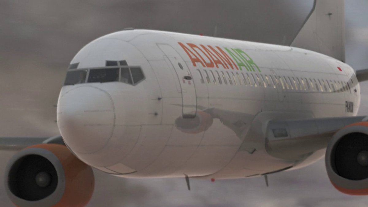 Air Safety #OTD by Francisco Cunha on Twitter: "RT @AirCrash_: 🗓 | 𝗢𝗻 𝗧𝗵𝗶𝘀 𝗗𝗮𝘆 (𝟮𝟬𝟬𝟳): Adam Air ...