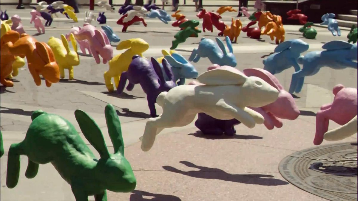 Happy New Year of the Rabbit! Souvenir : Sony Bravia "Play Doh Bunnies ...