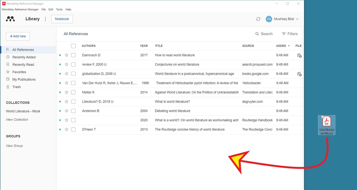 One of the most popular citation managers: Mendeley. Here's how to get ...
