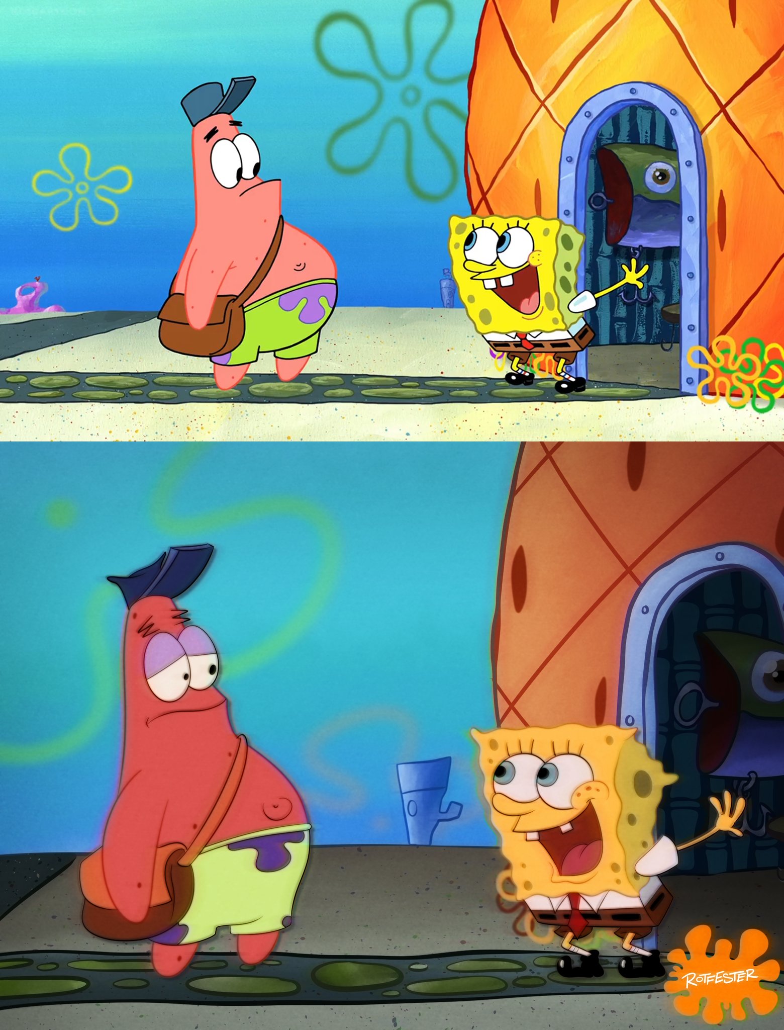 Spongebob Then And Now