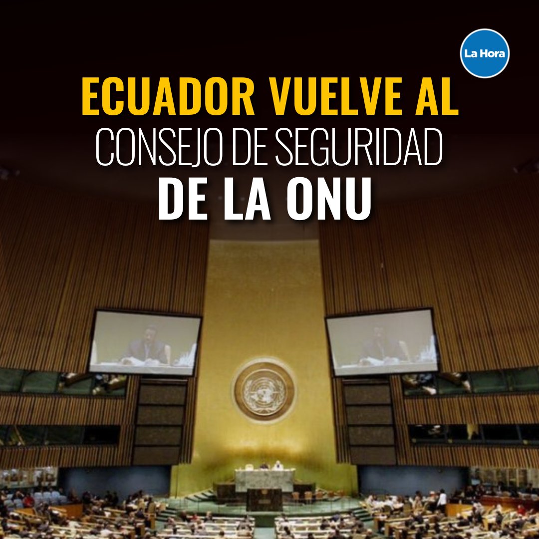 La Hora Ecuador On Twitter Después De 31 Años Ecuador🇪🇨 Asumirá