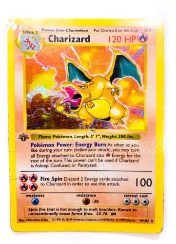 Search & Collect on Twitter: "Charizard 1st Edition Shadowless | 4/102 Base Set | 1999 Holo ...