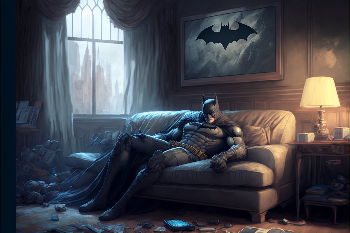 🦇 You never saw Batman like this before 🪄 I'm working on a thread about ...