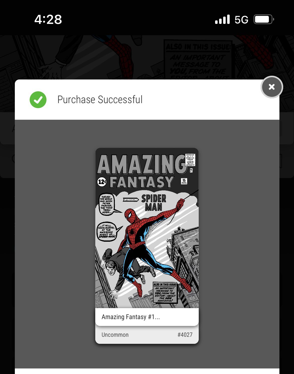 Mycollectables on Twitter: "AGAIN! That’s 25 and counting. #veve #vevefam #marvelcomics # ...