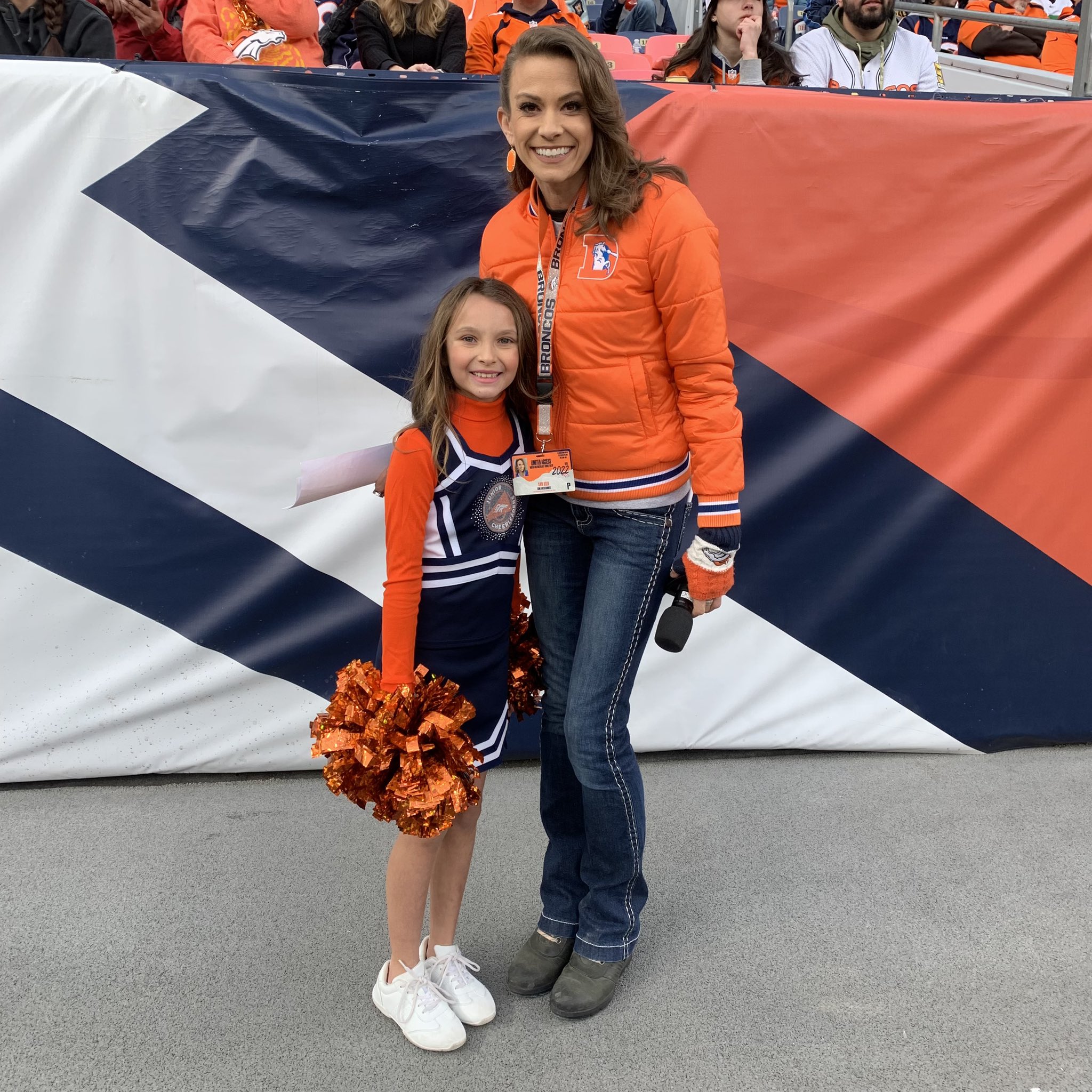 Broncos Cheerleaders Sam