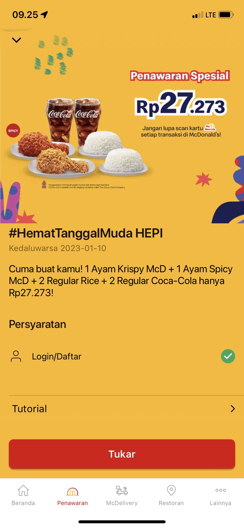 GUIS on Twitter: "Guis kalo mau redeem voucher ini bisa Drive thru gk? Pagi gini bisa juga gk ...