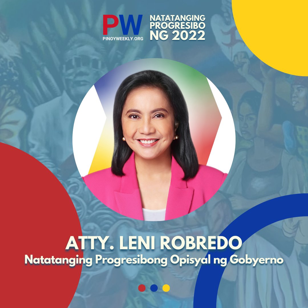 iMPACT Leadership on Twitter: "'NATATANGING PROGRESIBO NG 2022' TINGNAN: Former Vice President ...