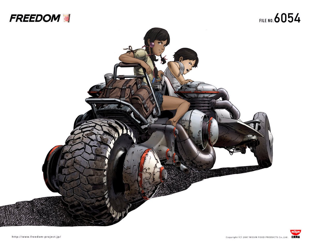 rocketengine on Twitter: "FREEDOM PROJECT Cup Noodles Katsuhiro Otomo http://freedom-project.jp"