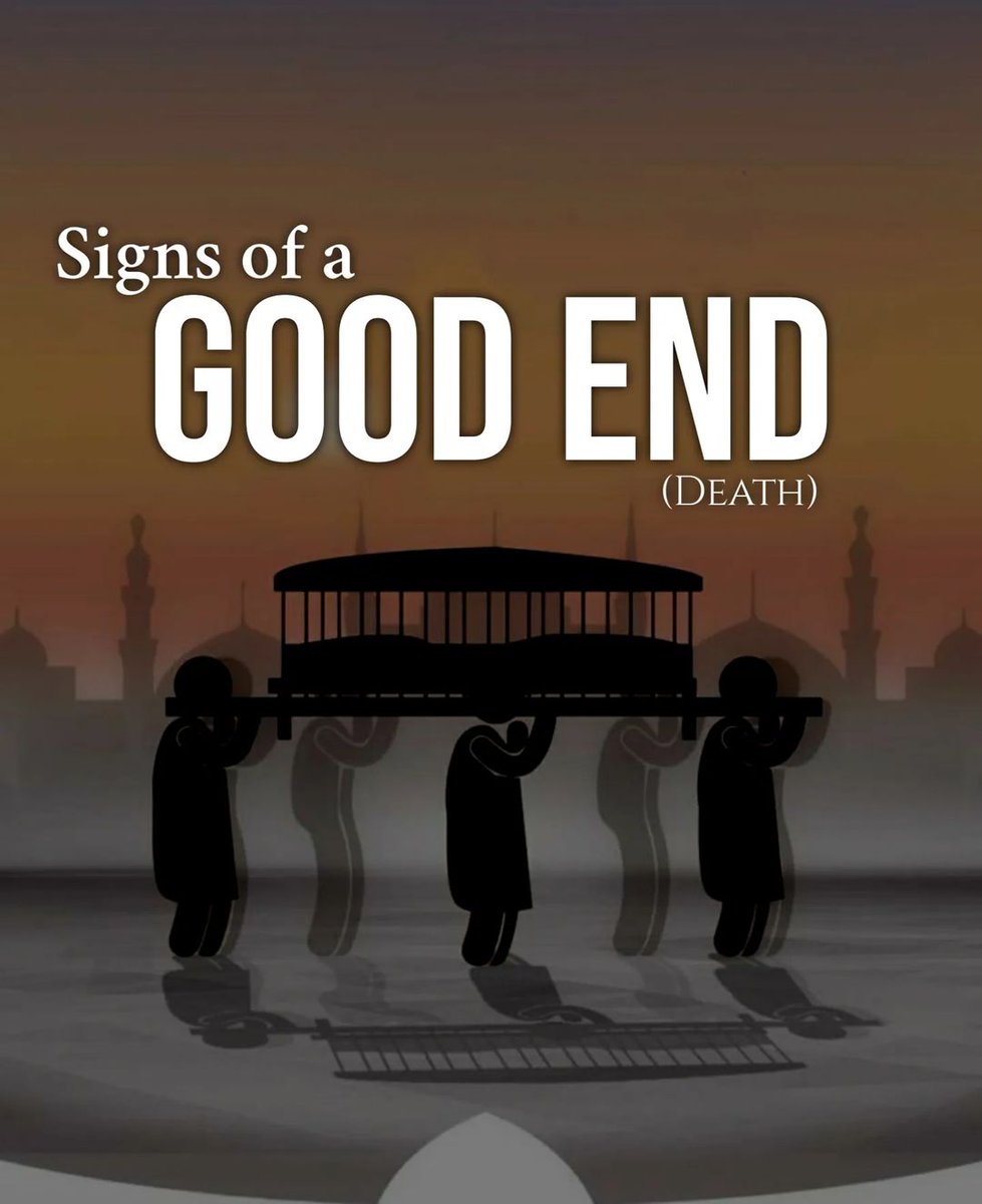 Signs Of A Good End (Death). THREAD - Thread from Idris @7signxx - Rattibha