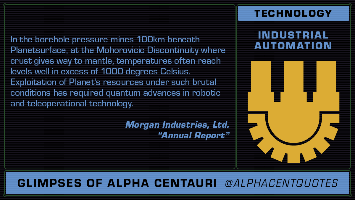 Alpha Centauri Morgan Industries