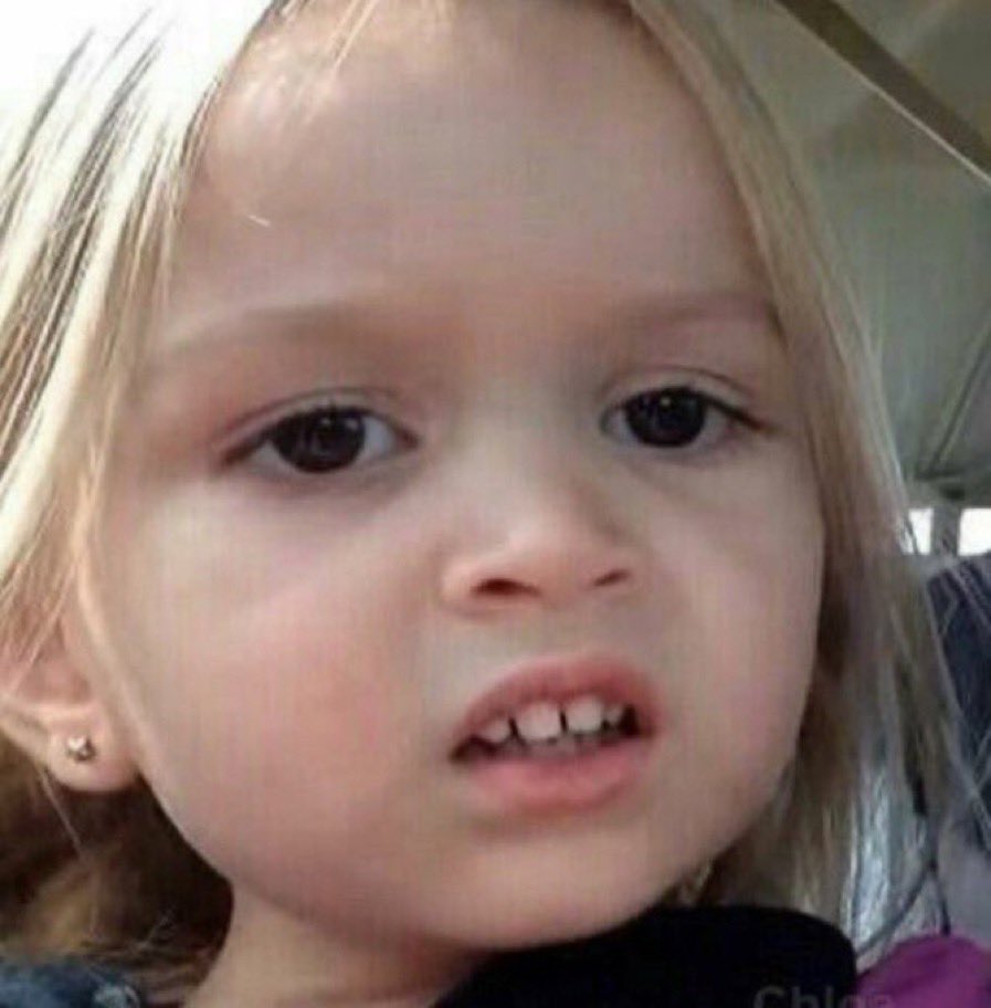 Wtf Face Meme Little Girl