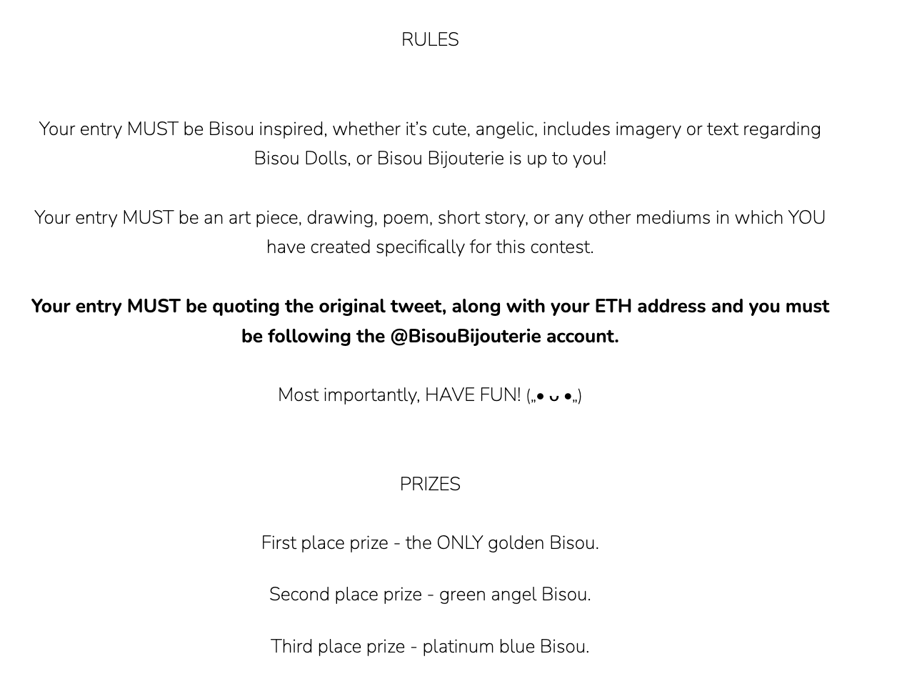 bisou ♡ minted out! (@bisoubijouterie) / Twitter