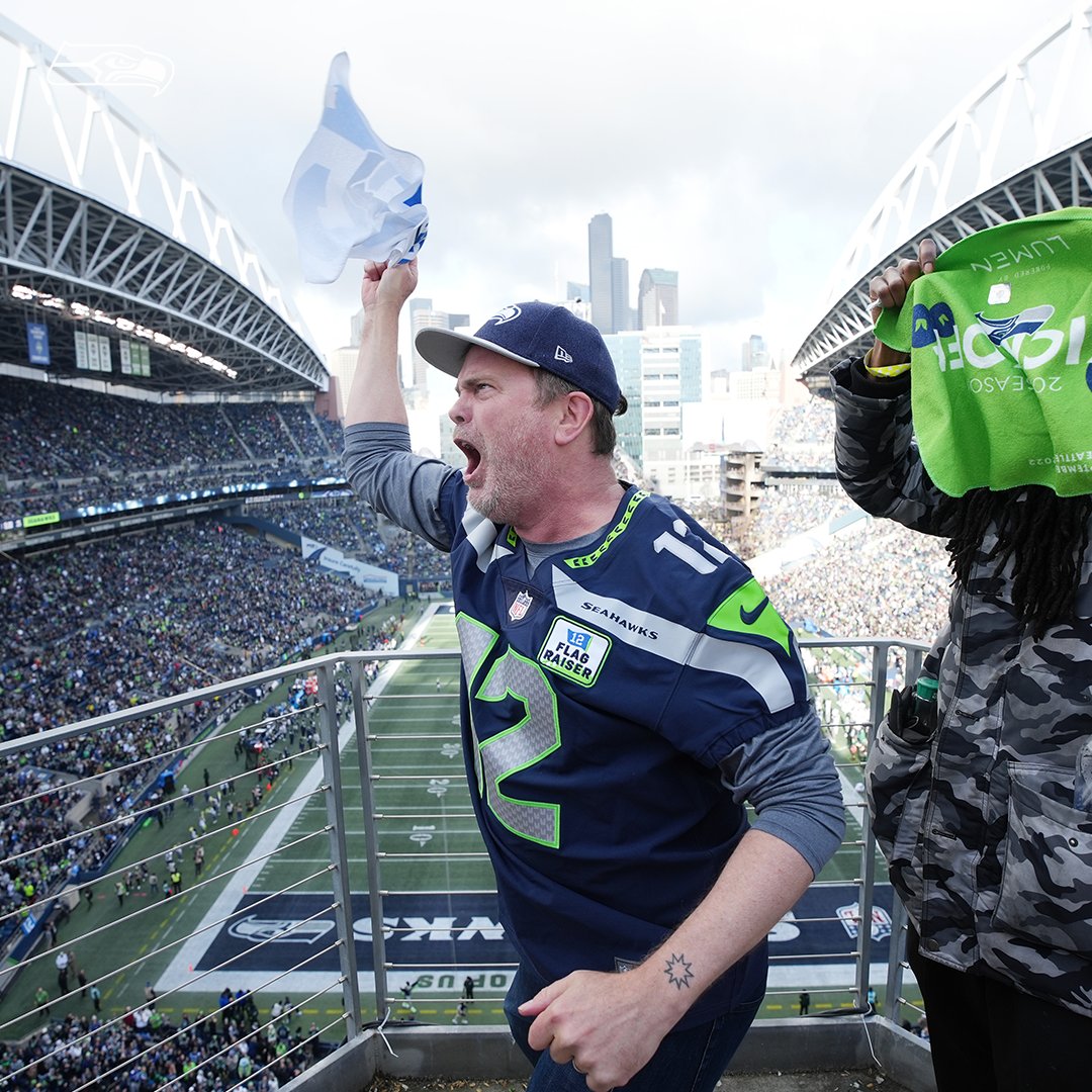 Seahawks 12 Man Flag