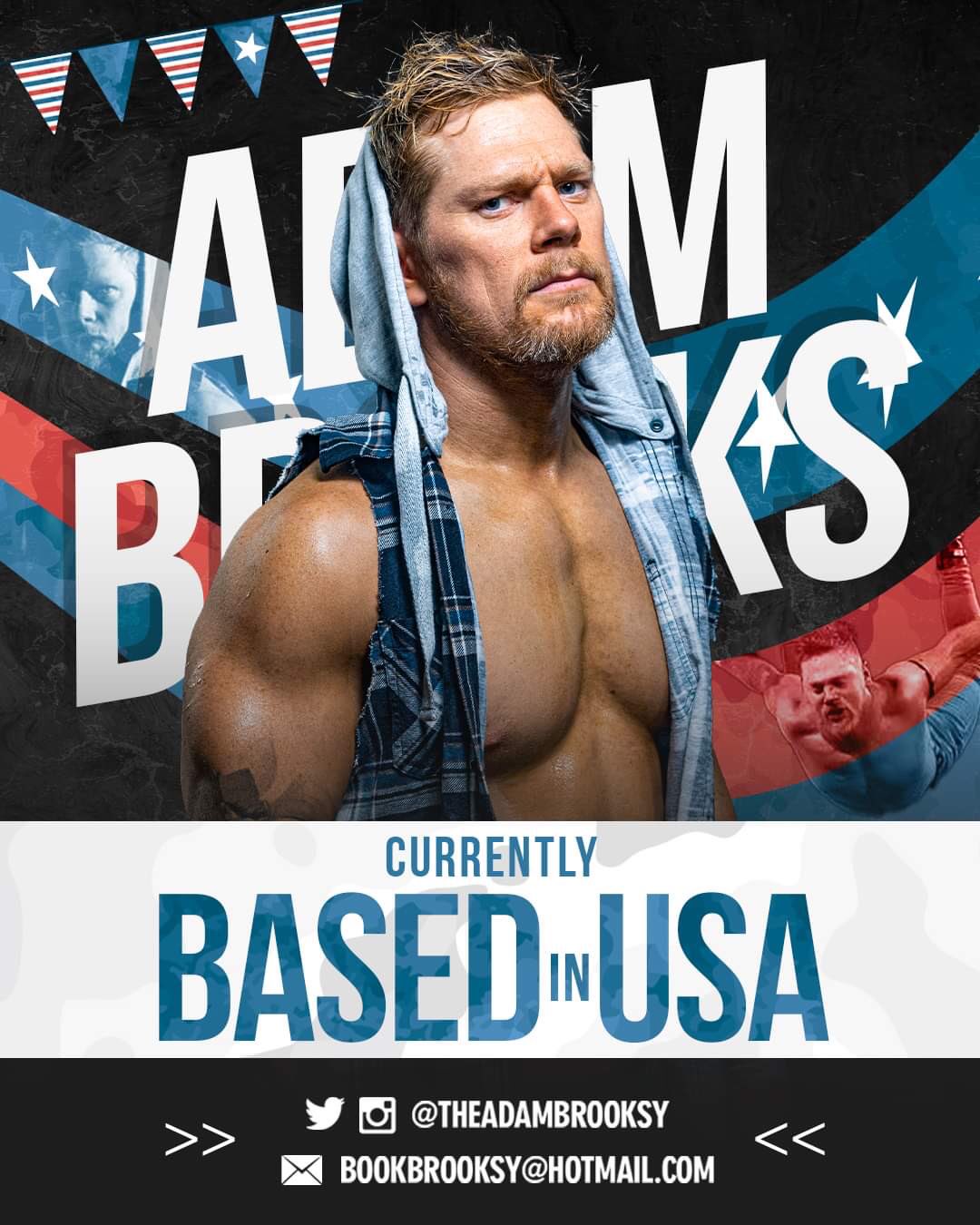 Adam Brooks on Twitter: "🇺🇸 AMERICA 🇺🇸 Let’s keep filling up the schedule for 2023 DM or email ...