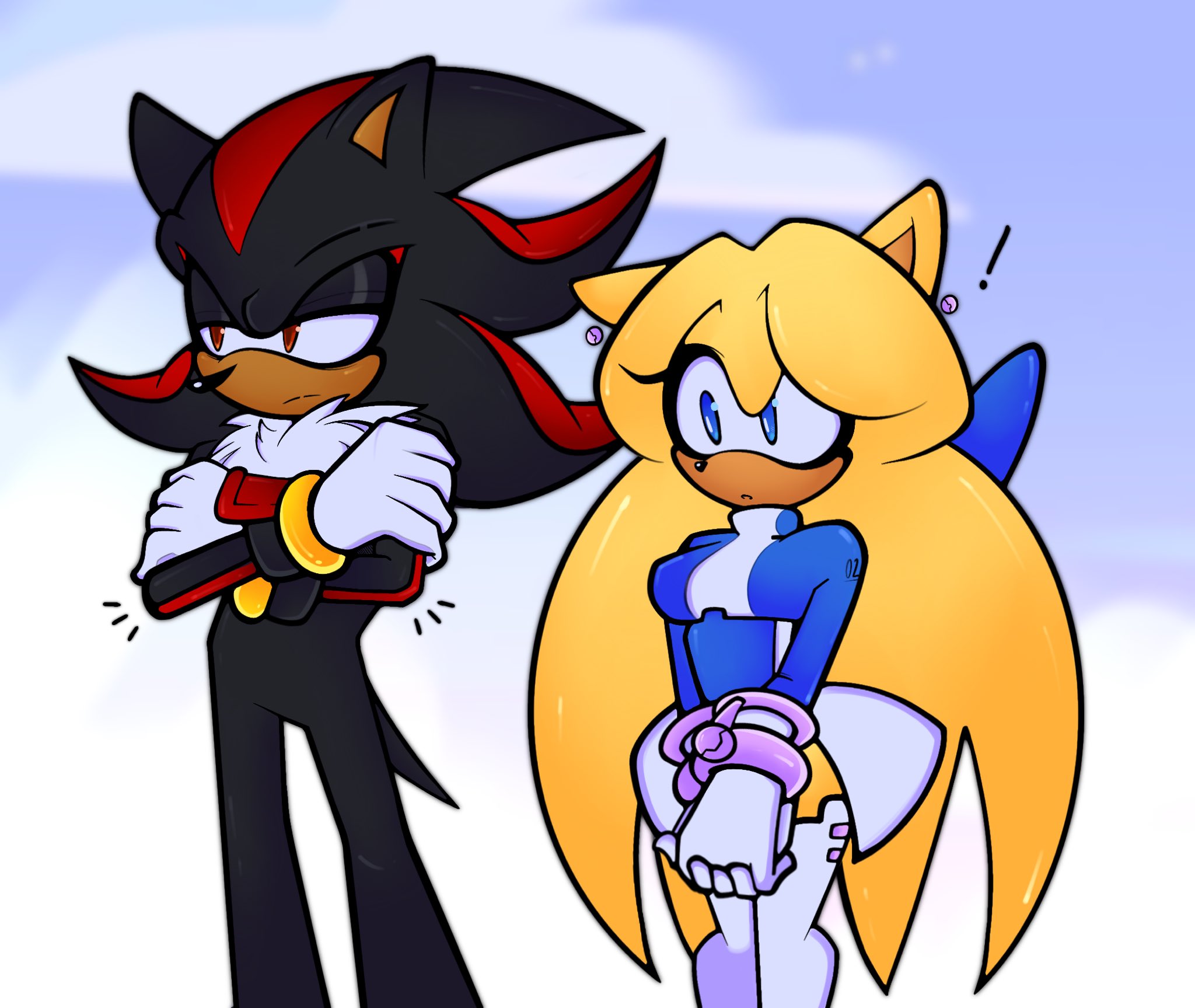 AZUL on Twitter: "Monkey see Monkey doo 🖤 💙 #ShadowTheHedgehog https://t.co/arBgksw5uK" / Twitter