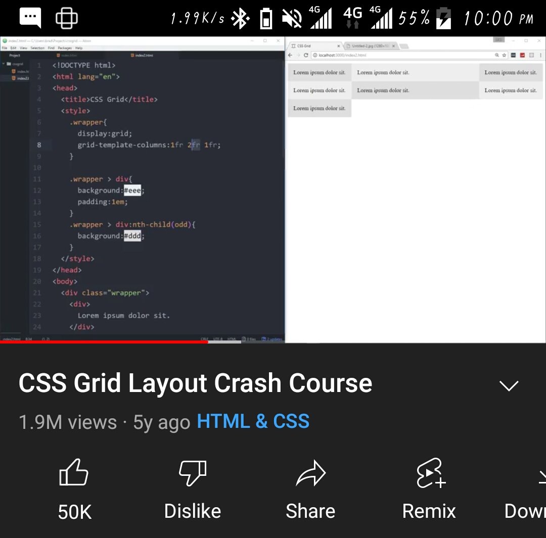 Melanie🌴 on Twitter: "@hackSultan I've always had problems understanding CSS grid, so I'm taking ...