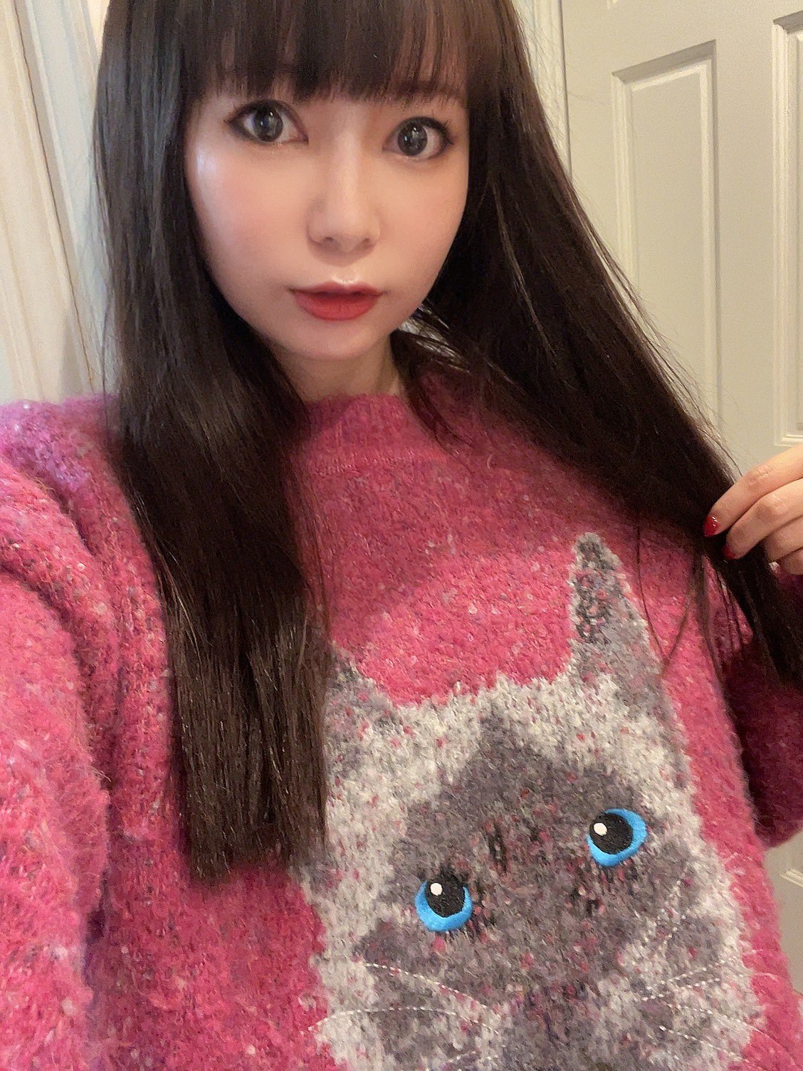 20周年の中川翔子🐈‍⬛🍉🍫 on Twitter: "mmts フェイス猫ニット🐈‍⬛ https://t.co/F6yktwt01u https://t.co/ET5gNKWqrk ...