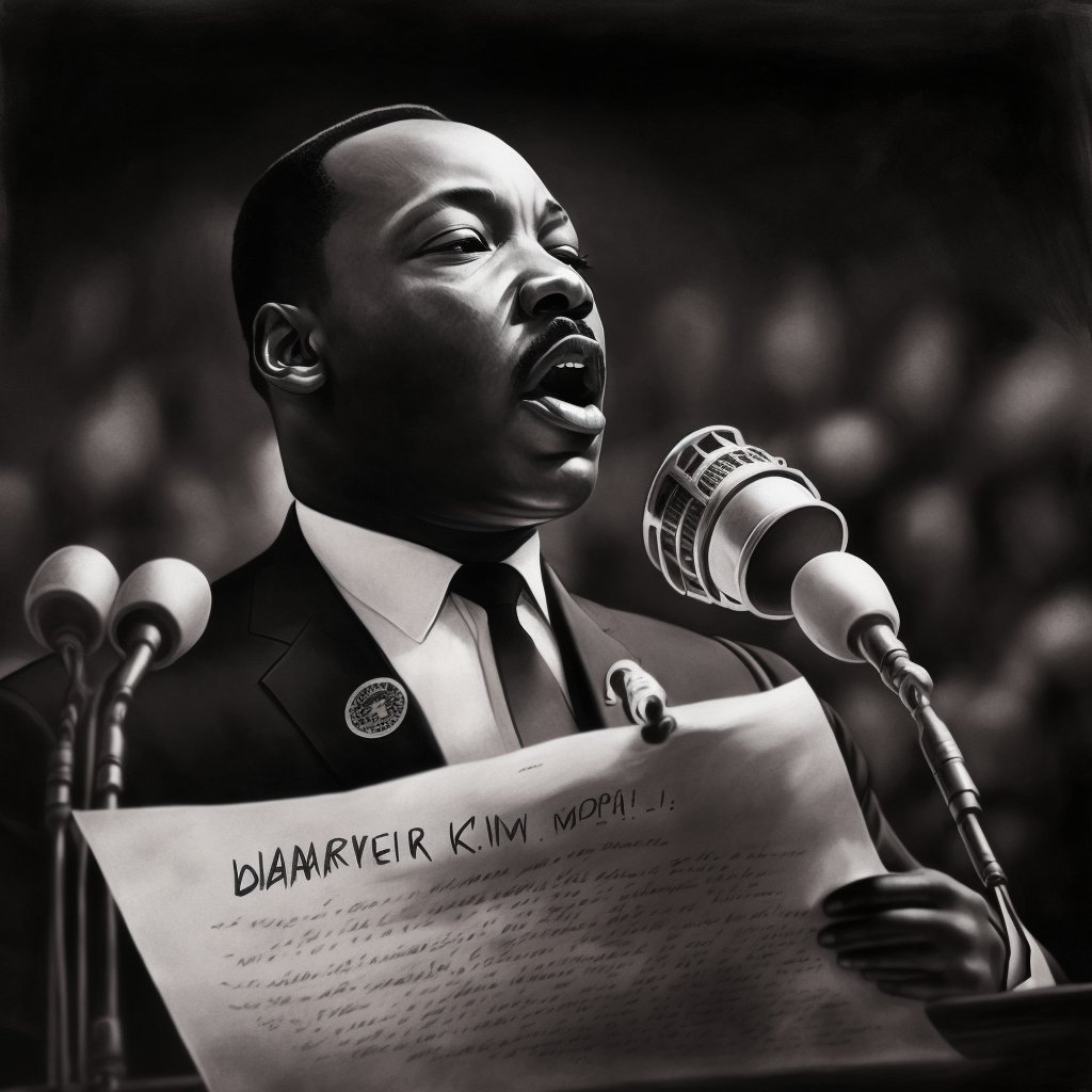 History In Pictures on Twitter: "Martin Luther King drawn by Ai ...