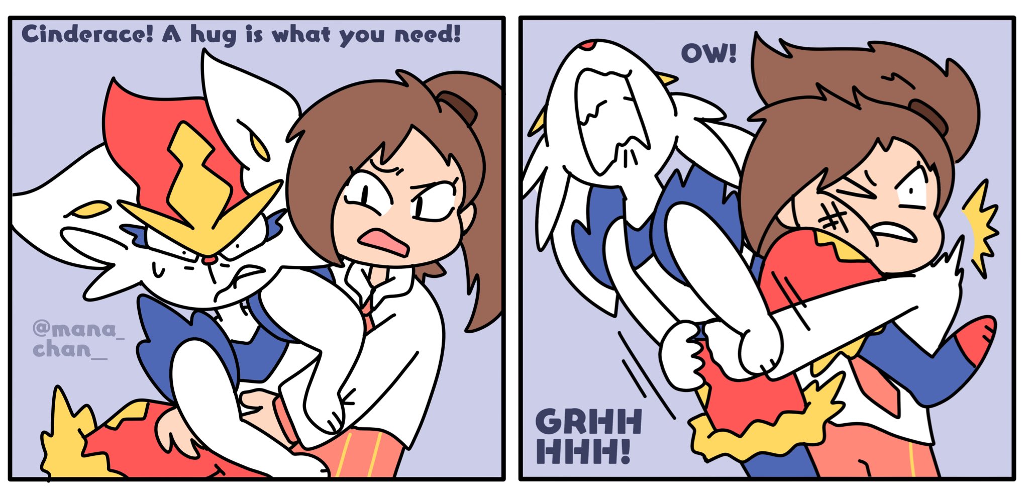 ⋆⸜(ू˙꒳ ˙ ) Pkmm Scarlet (11 days until BDAY!) on Twitter: "“An Unfriendly Cinderace” 🫠 https://t ...