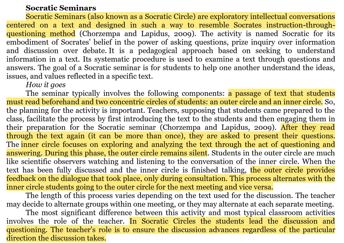 Notes on the Socratic Method – Dr Andrew Huang's Blog