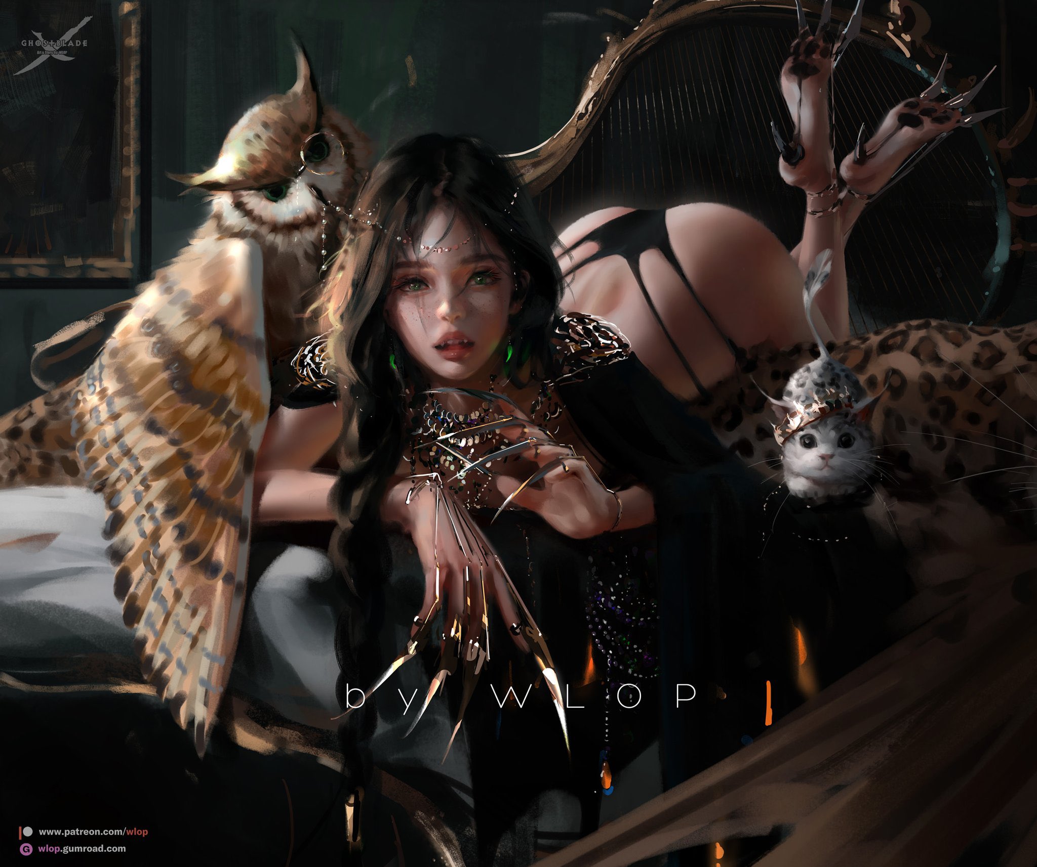 WLOP on Twitter: "Tipsy #Aeolian #ghostblade https://t.co/anx5hsvFsh" / Twitter