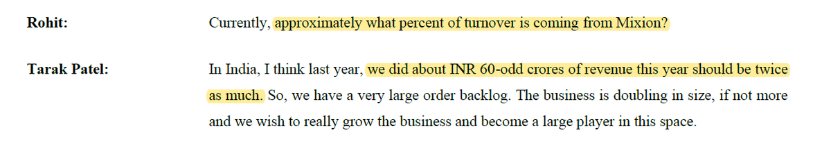 Key highlights from GMM Pfaudler Q2FY23 concall CMP - ₹1587 Like and retweet for maximum reach ...