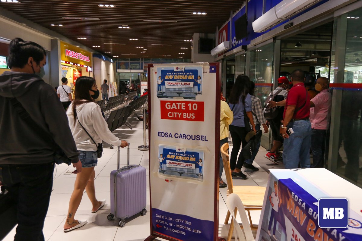 LOOK: The EDSA Bus Carousel conductor at the PITX terminal in Parañaque ...