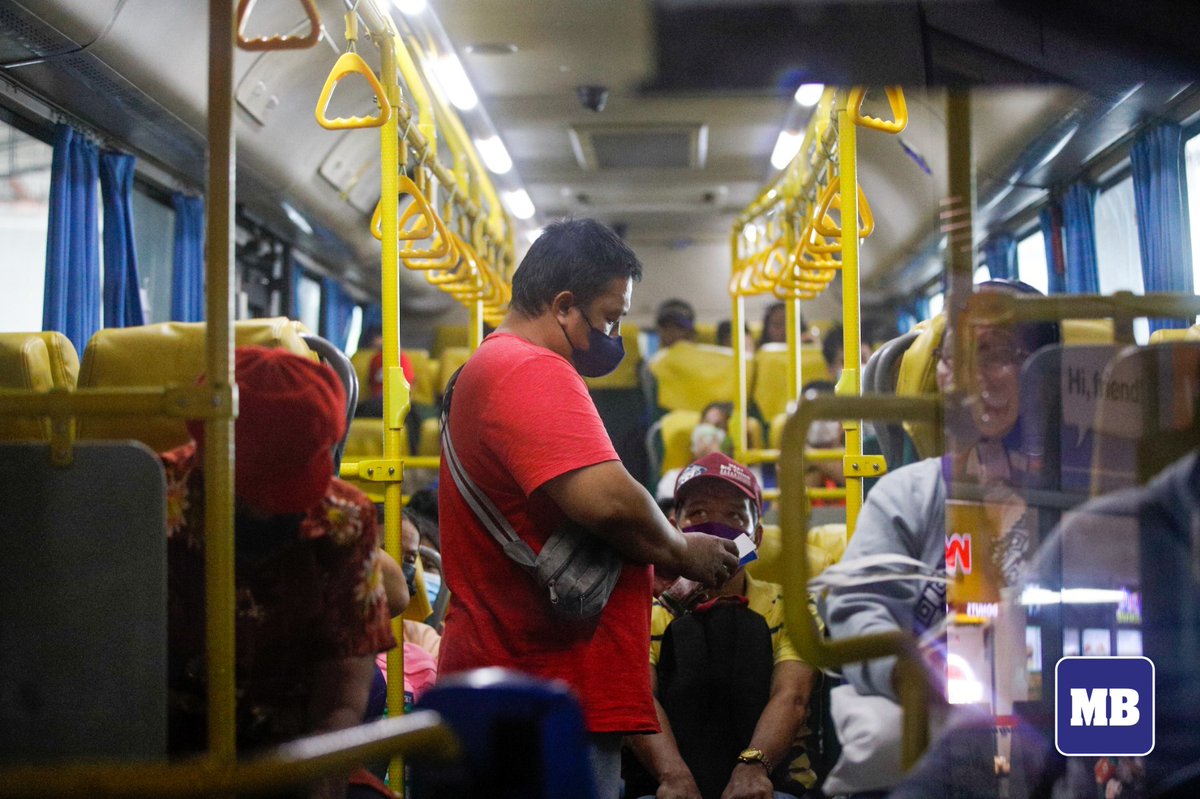 LOOK: The EDSA Bus Carousel conductor at the PITX terminal in Parañaque ...