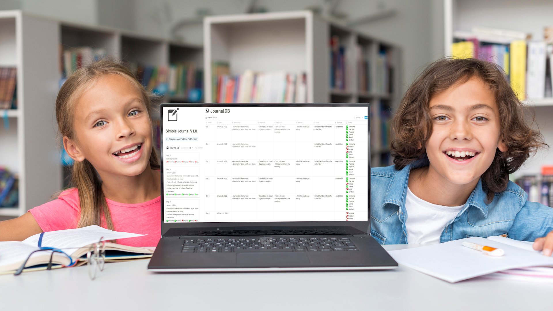How To Use Notion on Twitter: "Simple Daily Pocket #Journal helps you to track your daily ...