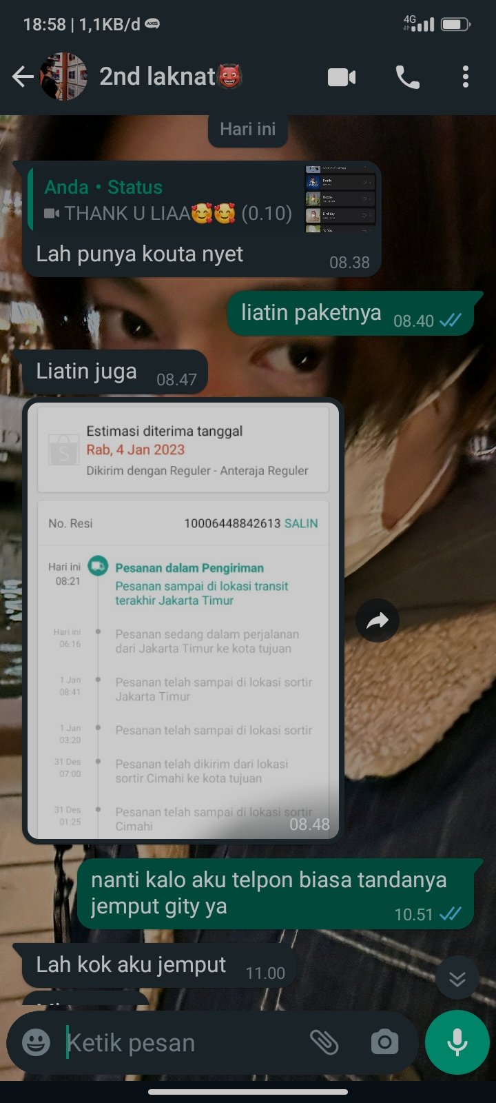 yody on Twitter: "@convomfs adek gue, dateng" udh nyet aja, temen gue aja speechless liat chat ...