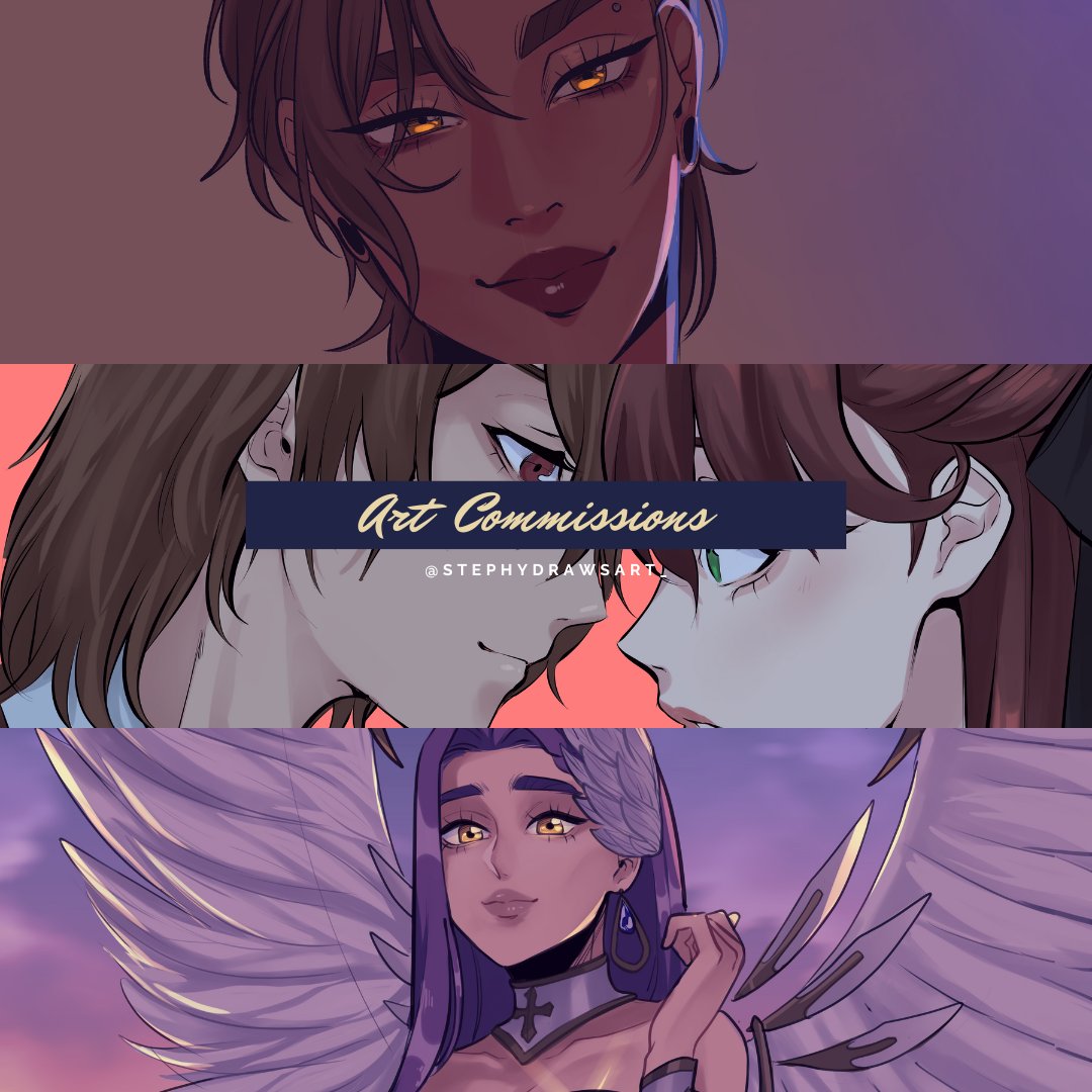 S 🏳️‍🌈 Digital Artist COMMS OPEN on Twitter: "Hi! I'm Steph, an amateur digital artist open for ...