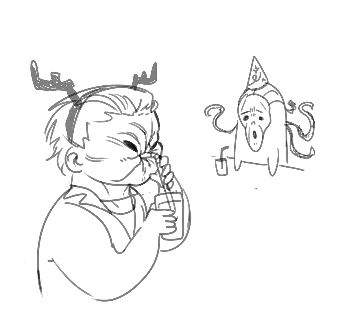 「he drink 」|𝐍𝐄𝐂𝐑𝐎𝐂𝐓𝐎🔞 (comms closed)の漫画