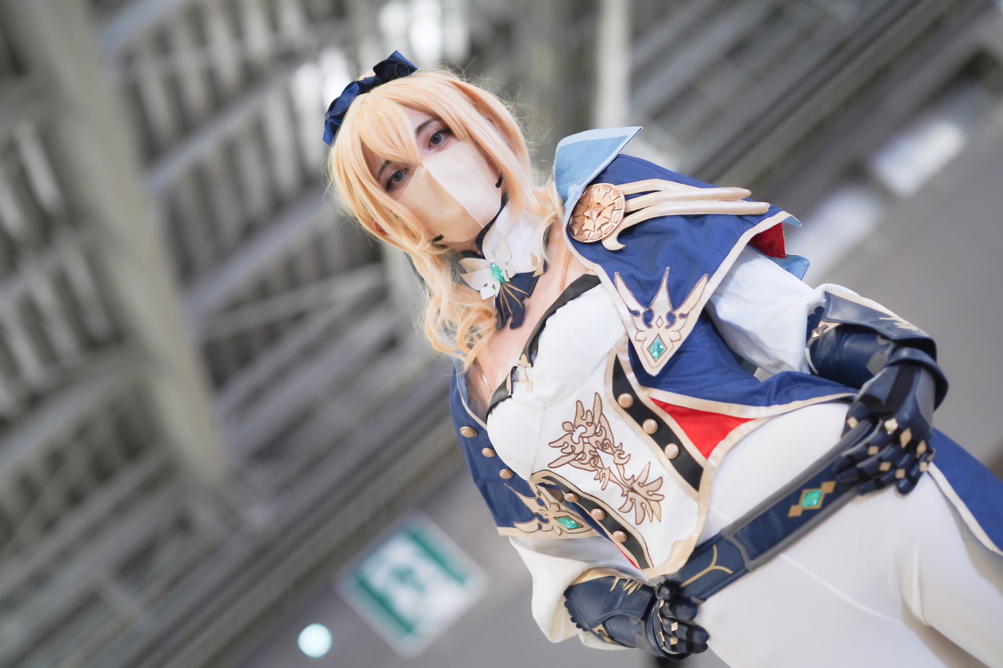 ReI on Twitter: "#C101コスプレ #C101_cos Jean / Genshin impact ジン / 原神 Thanks for taking pictures ...