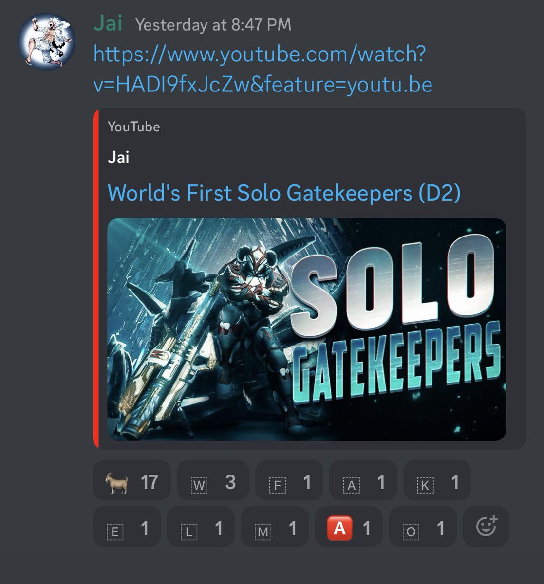 Hugo on Twitter: "NO WAY THIS GUY FAKED A SOLO GATEKEEPERS SOLO BECAUSE HE WAS SCARED SOMEONE ...