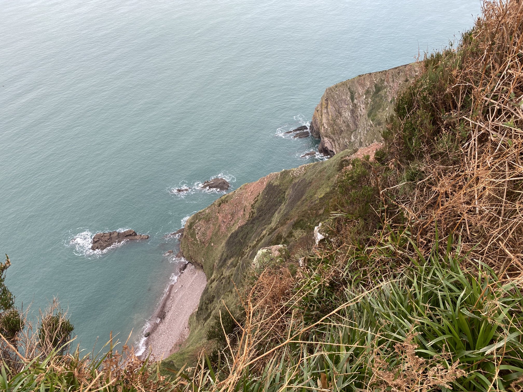 Cliff Edge Looking Down
