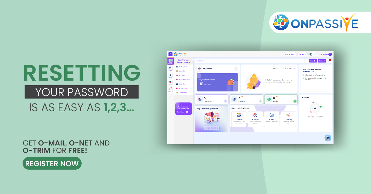 ONPASSIVE on Twitter: "Reset your ONPASSIVE Ecosystem password with ease. Register now for free ...
