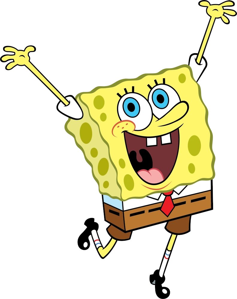 Spongebob White Background