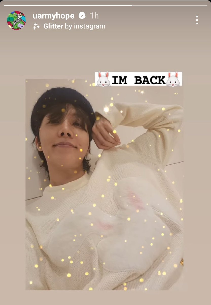 𝑳𝒆𝒆𝒗⁷ 𝒍𝒗𝒔 𝑱𝒆𝒊 on Twitter: "RT @nicolle971_: Hobi en sus historias de Instagram 🥺 ️🙌🏼 🐿: 🐰 ...
