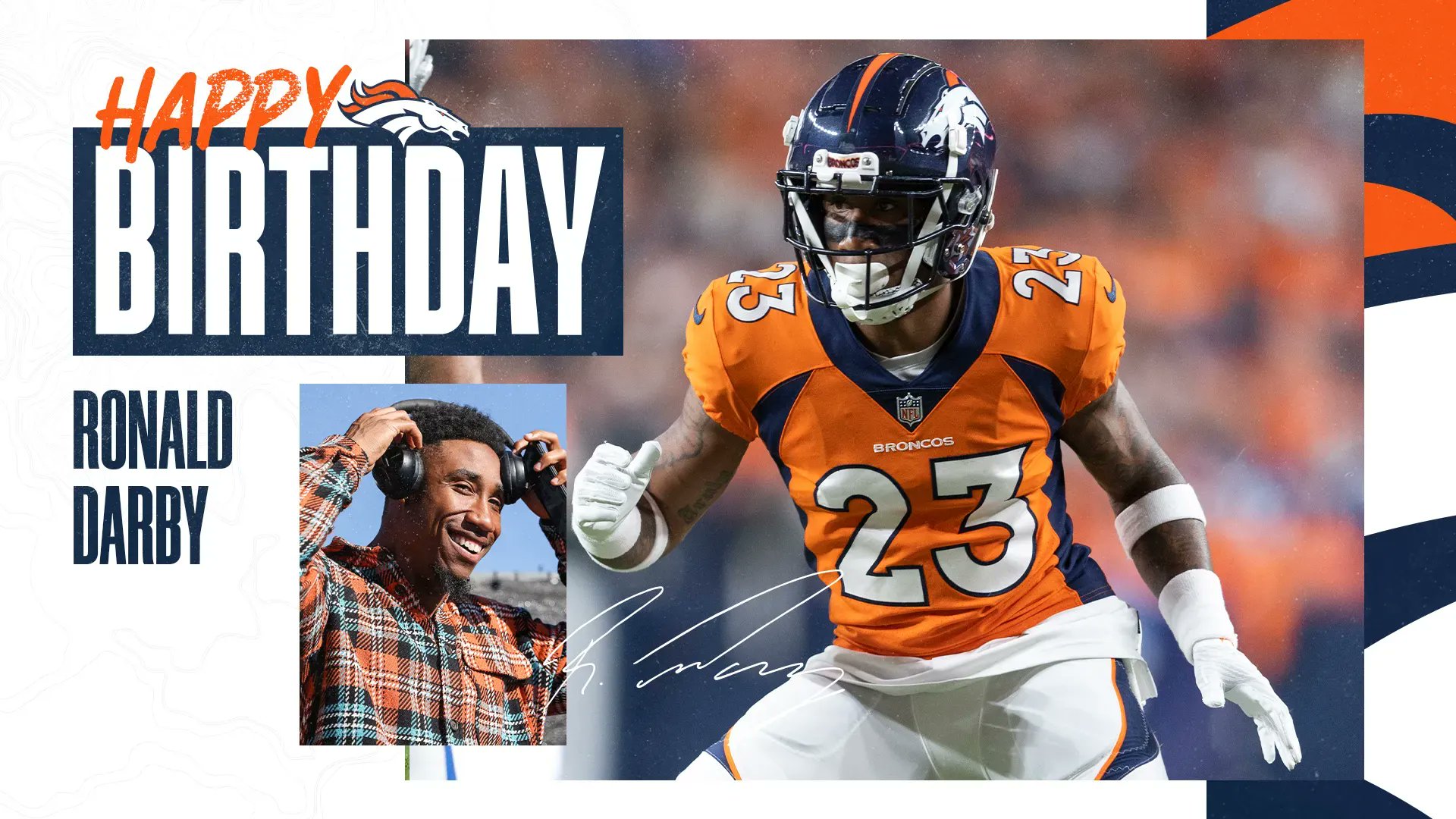 Broncos Fan Happy Birthday Duane