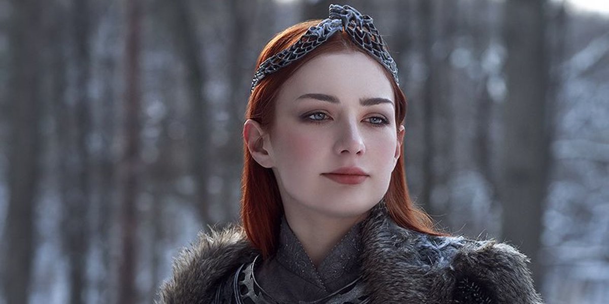 Screen Rant on Twitter: "New Sansa Stark cosplay shows a perfect recreation of The Queen In The ...