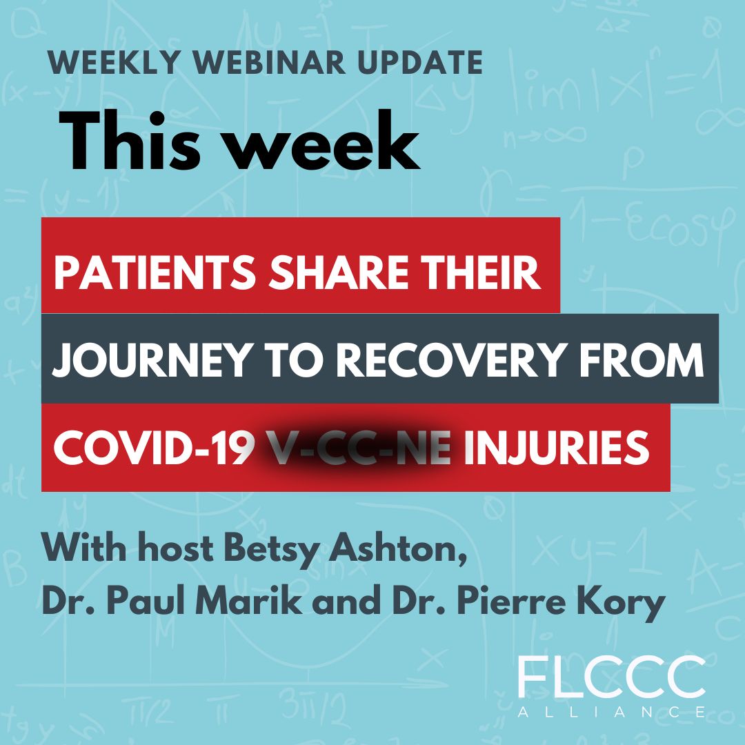 FLCCC—Front Line COVID-19 Critical Care Alliance on Twitter: "This week, Dr. Paul Marik and Dr ...