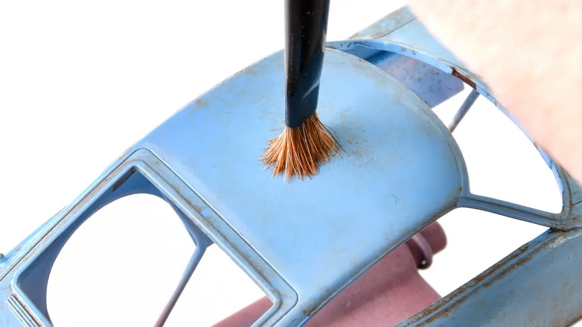 わらじ on Twitter: "RT @NippperCom: この筆1本あるだけで、プラモの汚し塗装がとっても楽しくなります。特に筆を叩いて表現するような汚れは「あれ？ 俺めっちゃうまい ...