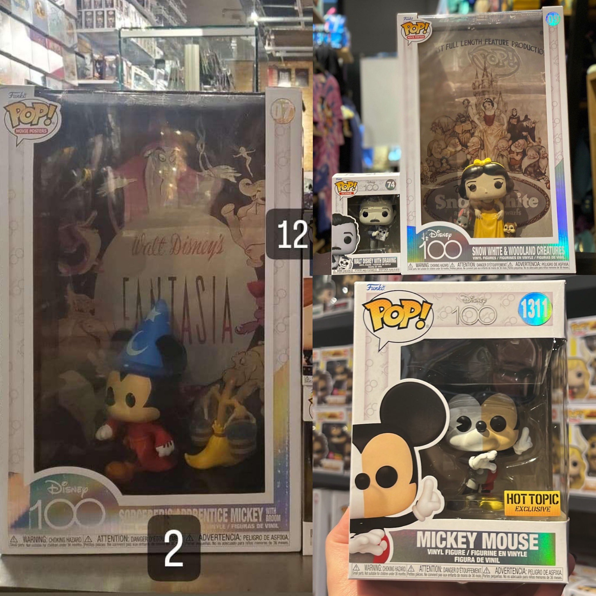 DisTrackers on Twitter: "Reminder - Disney 100 Pops release on Wednesday and Shazam on Thursday ...