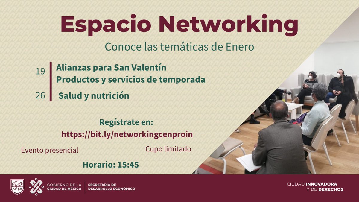 INVI CDMX on Twitter: "RT @SedecoCDMX: #SEDECO te invita a participar en los eventos de "Espacio ...