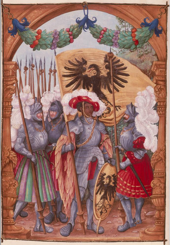 Saint Maurice, the patron saint of the Holy Roman Empire! He is ...