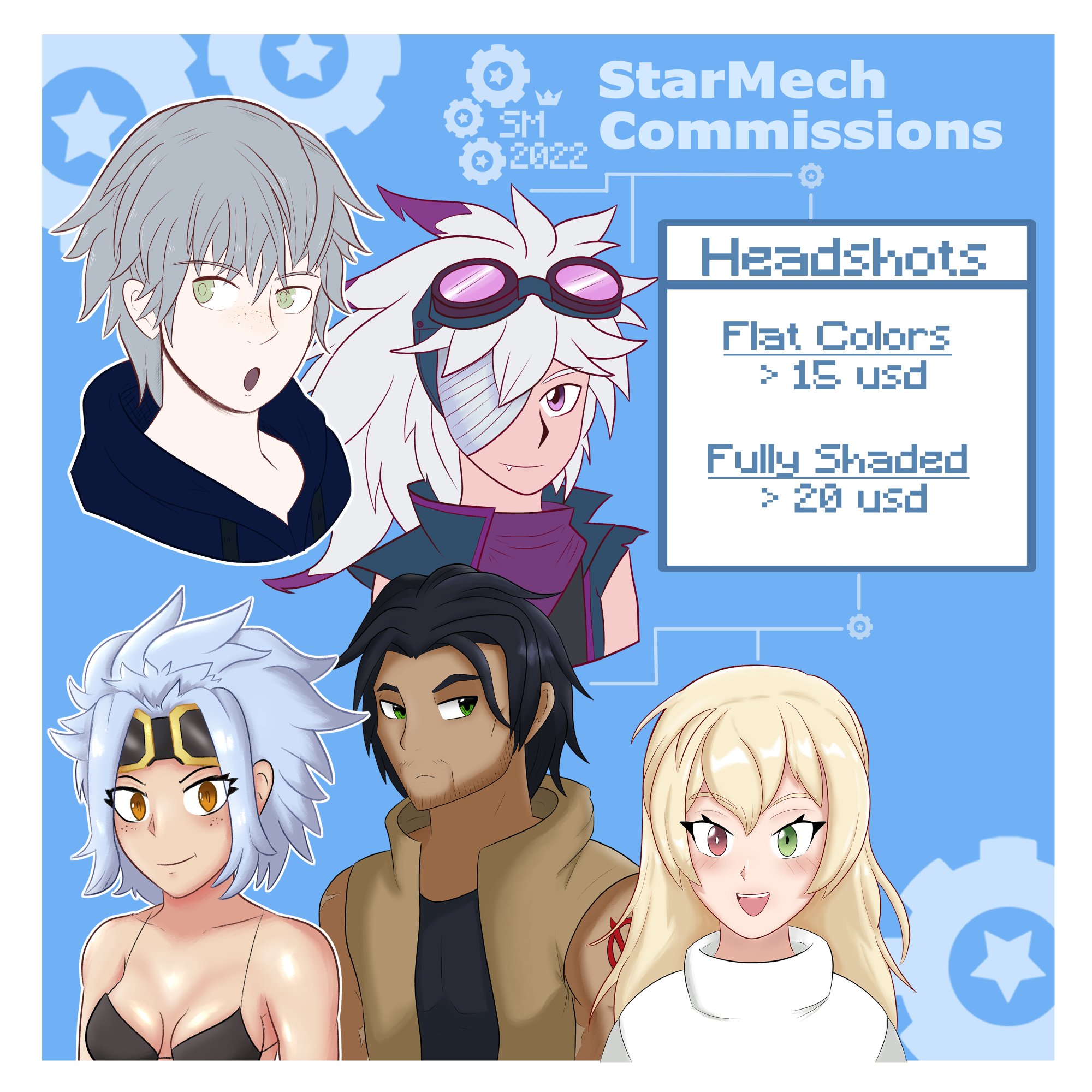 Starlight Mechanica - COMMISSIONS OPEN on Twitter: "New Year, Same Low Prices I'm re-opening ...