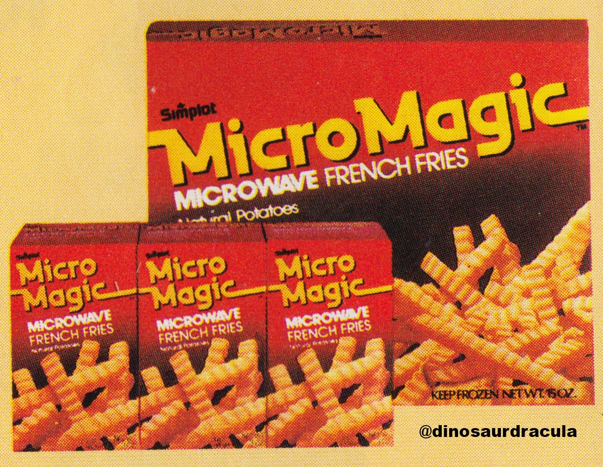 Micro Magic Food From The 80s