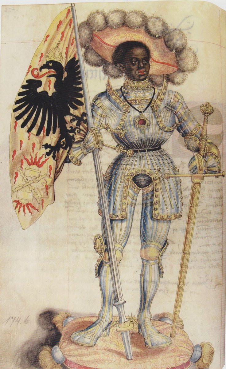 Saint Maurice, the patron saint of the Holy Roman Empire! He is ...