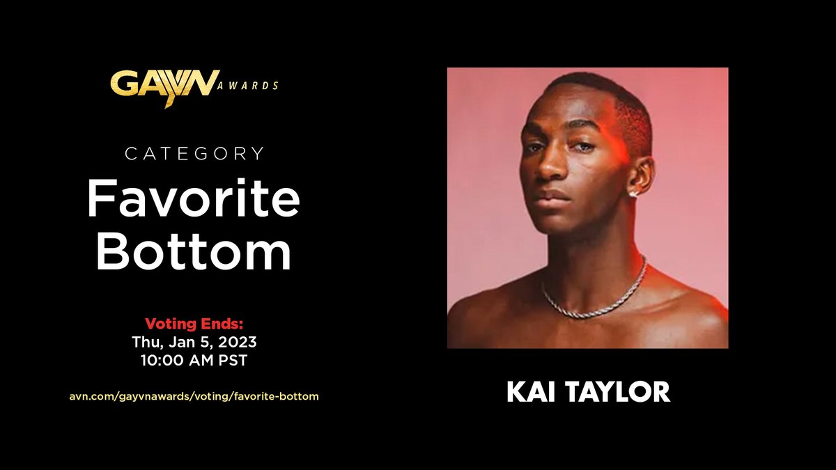 Helix Studios on Twitter: "*Bonus Round! 🏆 Favorite Bottom Kai Taylor - @KaiTaylor808 # ...